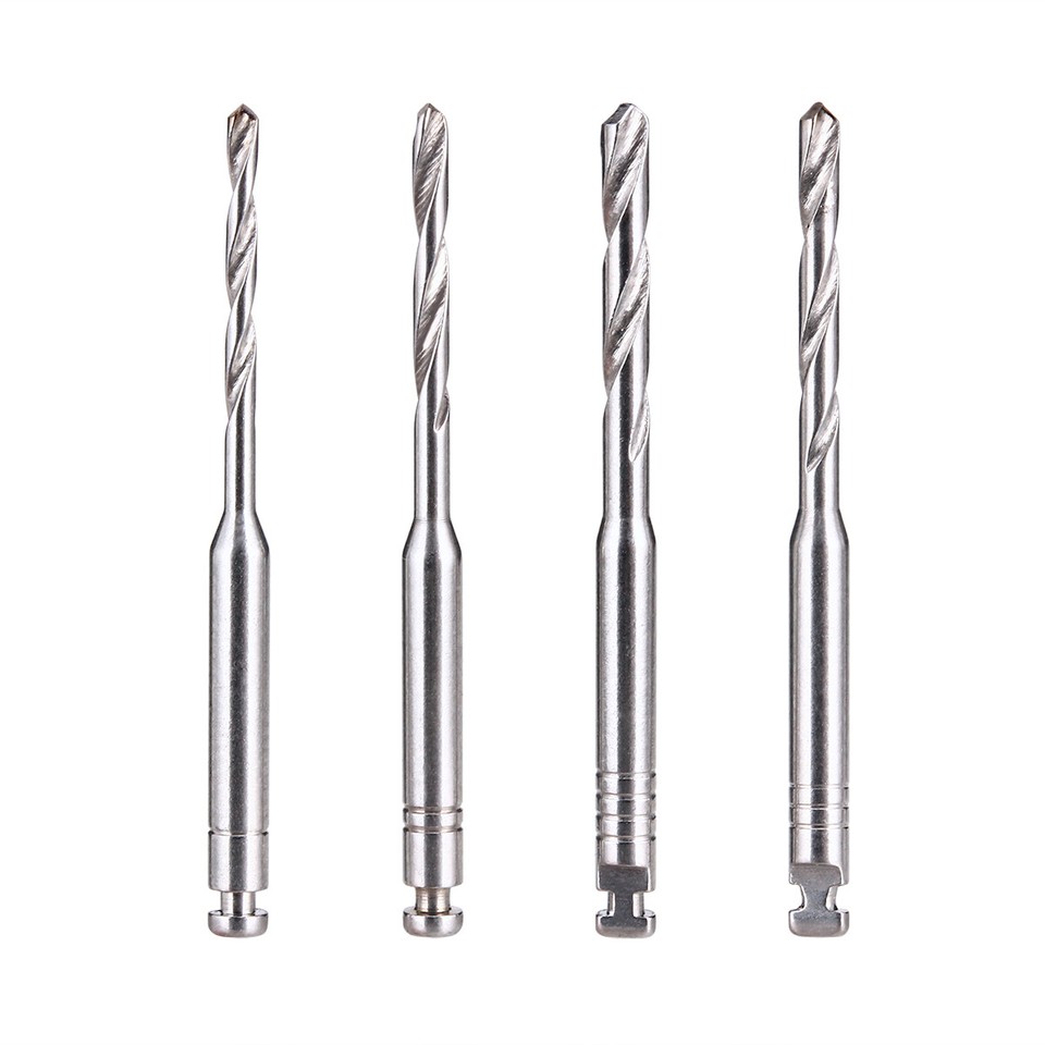 AAA Dental Fiber Post Resin High-intensity Screw Thread Glass +4*Drills ...