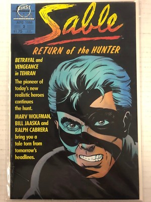 Sable #2 Comic Book First Comics 1988 | eBay