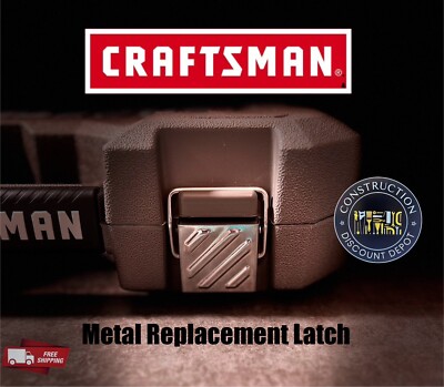 Craftsman Metal Tool Case Replacement Clip Latch Fastener Chrome | eBay