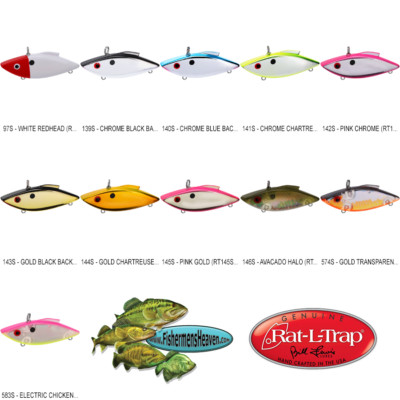 Rat-L-Trap SALTWATER Lipless Crankbait ( RT ) 1/2oz Any 12 Colors | eBay