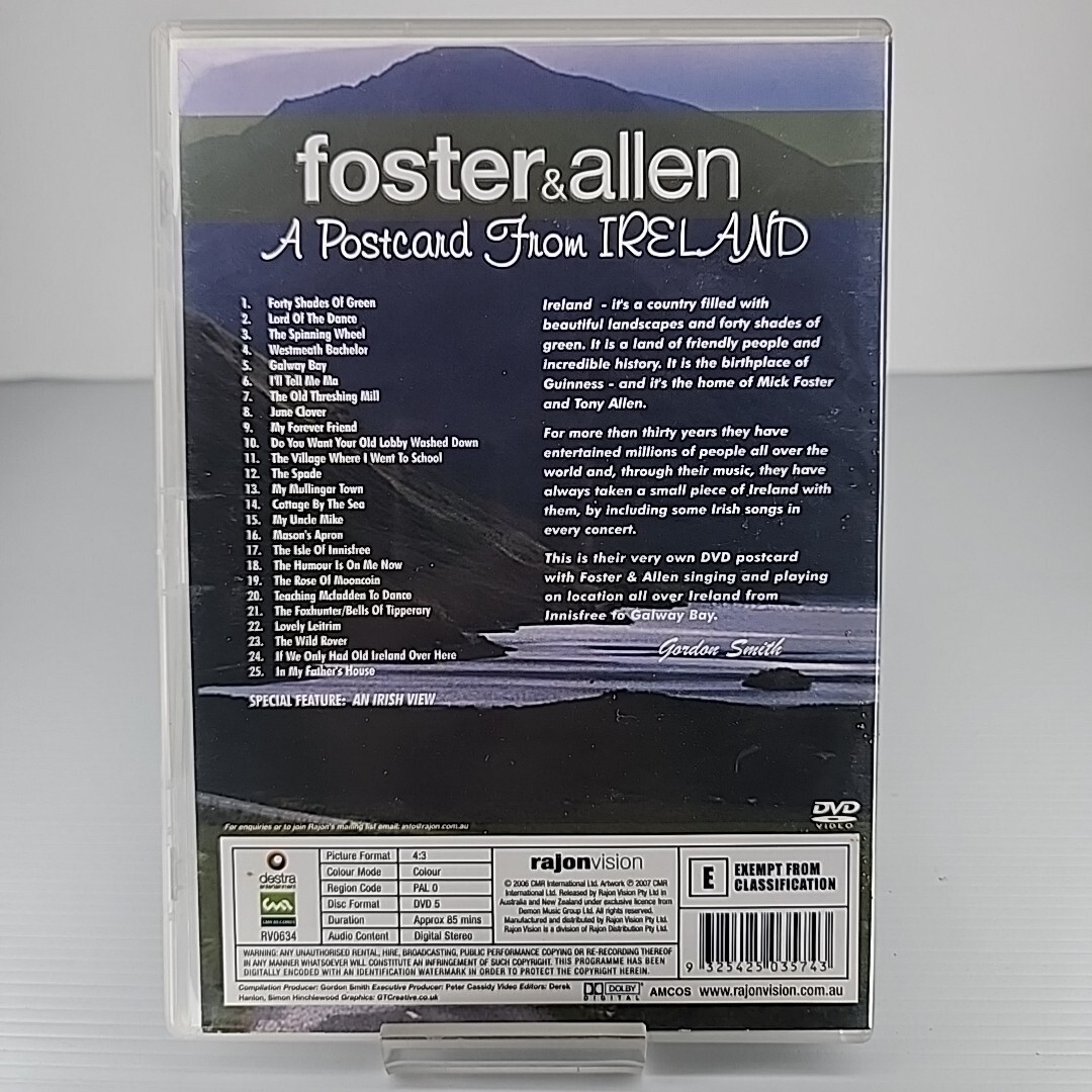 Foster And Allen - A Postcard From Ireland (DVD) Music | eBay