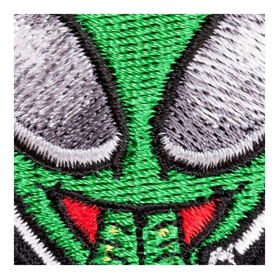 Xenomorph Green Alien Cut Out Patch, Sci-Fi Patches | eBay