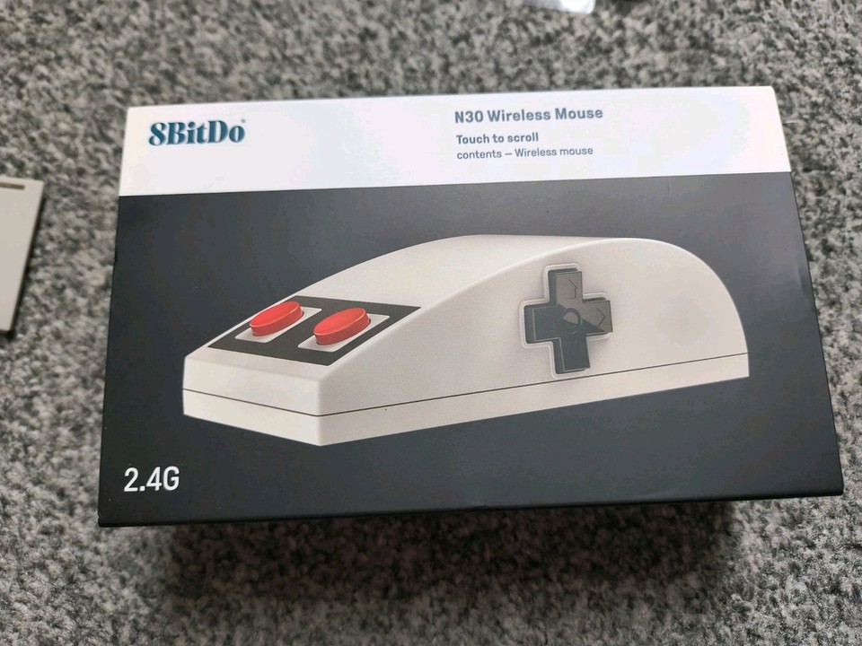 8BitDo N30 NES Retro Style Nintendo Wireless Mouse for PC / Mac | eBay UK