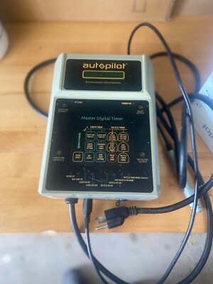 HydroFarm AutoPilot Master Digital Timer Environmental Control Garden ...