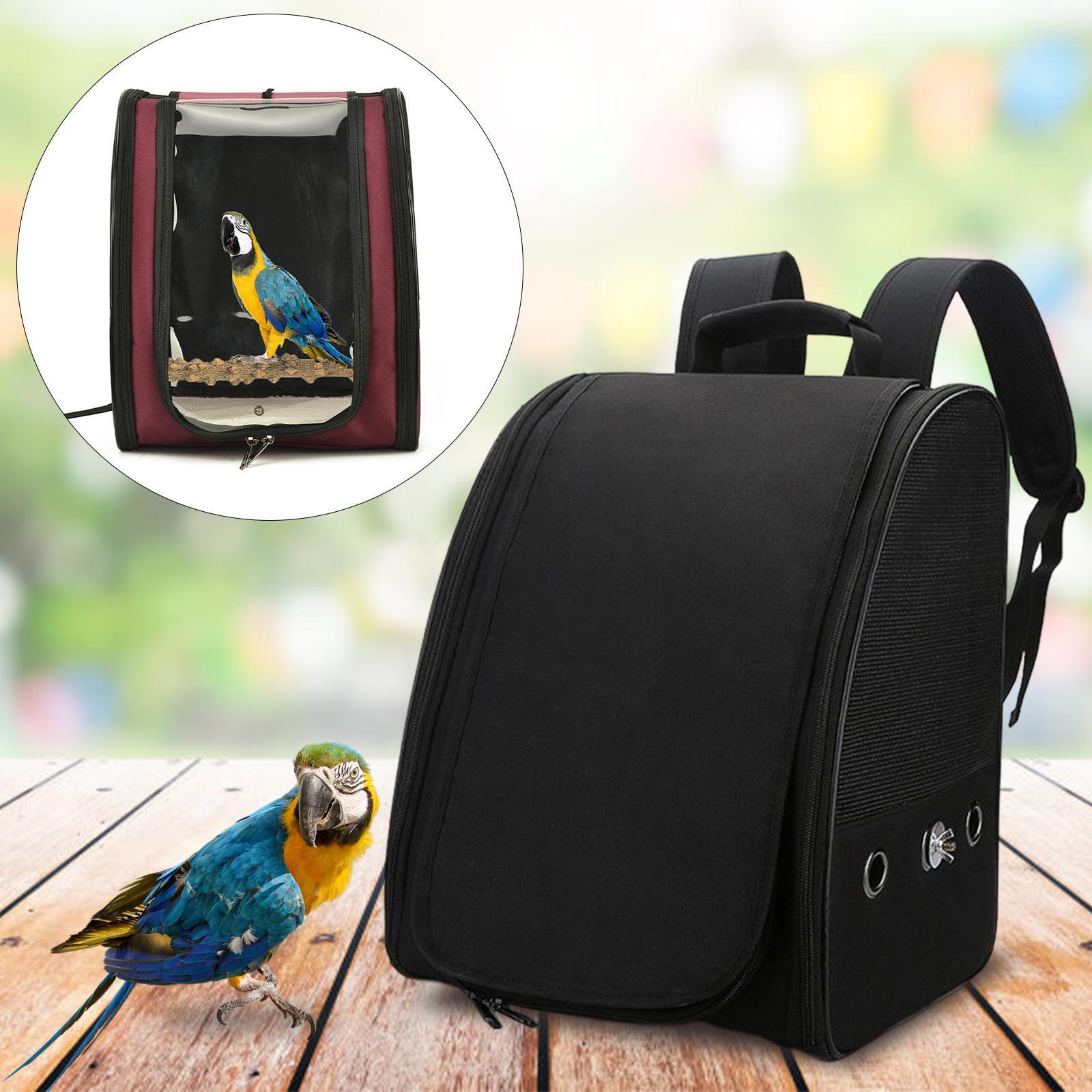 Pet Bird Travel Bag Lightweight Hangbag Breathable Parrot Carrier ...