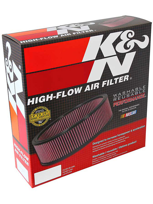 K&N Round Air Filter fits Ford Falcon 5.8 XD Combi Flatbed V8 351ci (E ...