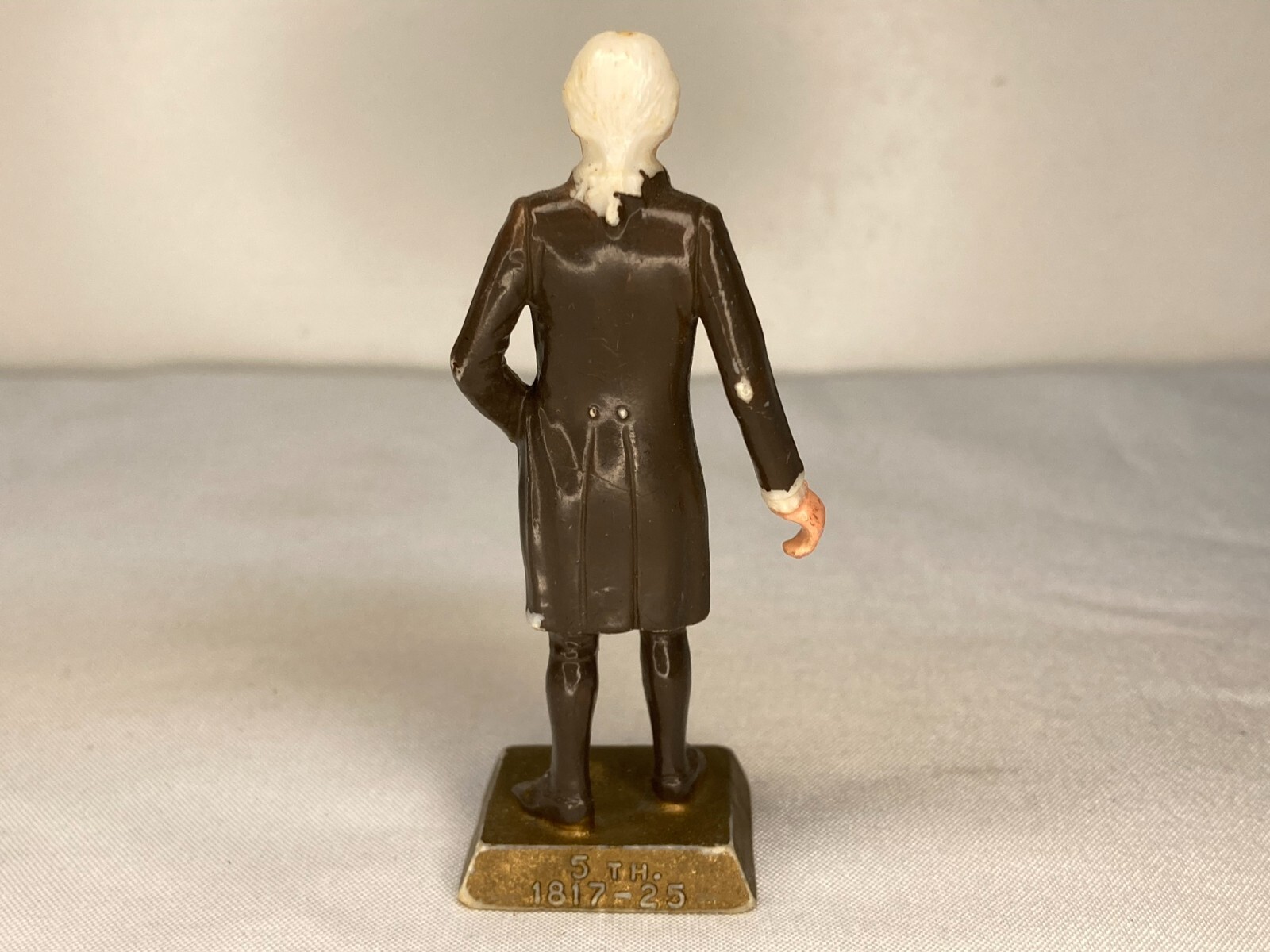 Vtg MARX PRESIDENTS FIGURES LOT OF 5 Jefferson Taft Monroe Van Buren ...