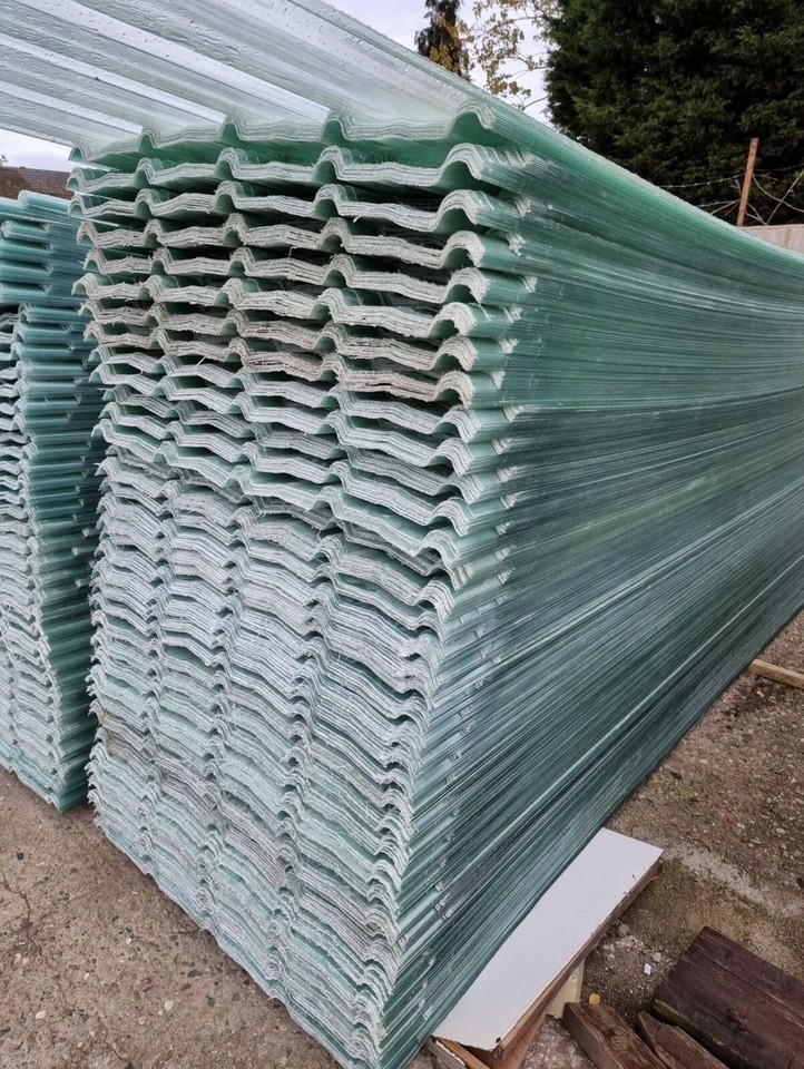 Roofing Sheets Panels Strong Fiberglass 1mm 3m,4m ,5m long READ FULL ...