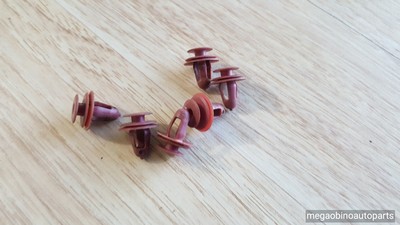 toyota door panel fastener clips (qty 6) | eBay