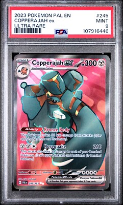 Pokemon TCG Copperjah ex 245/193 2023 Paldea Evolved Ultra Rare Card ...