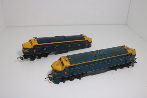 TRIANG RAILWAYS R159 BO-BO DIESEL ENGINES X2 SPARES/ REPAIRS UNBOXED OO ...