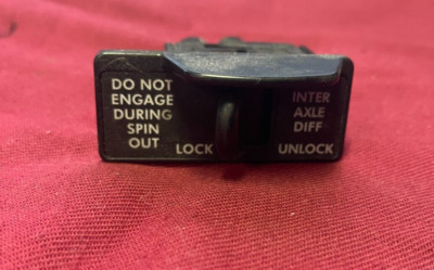 Freightliner GTD 3270-1A Inter Axle Differential Lock Slide Switch | eBay