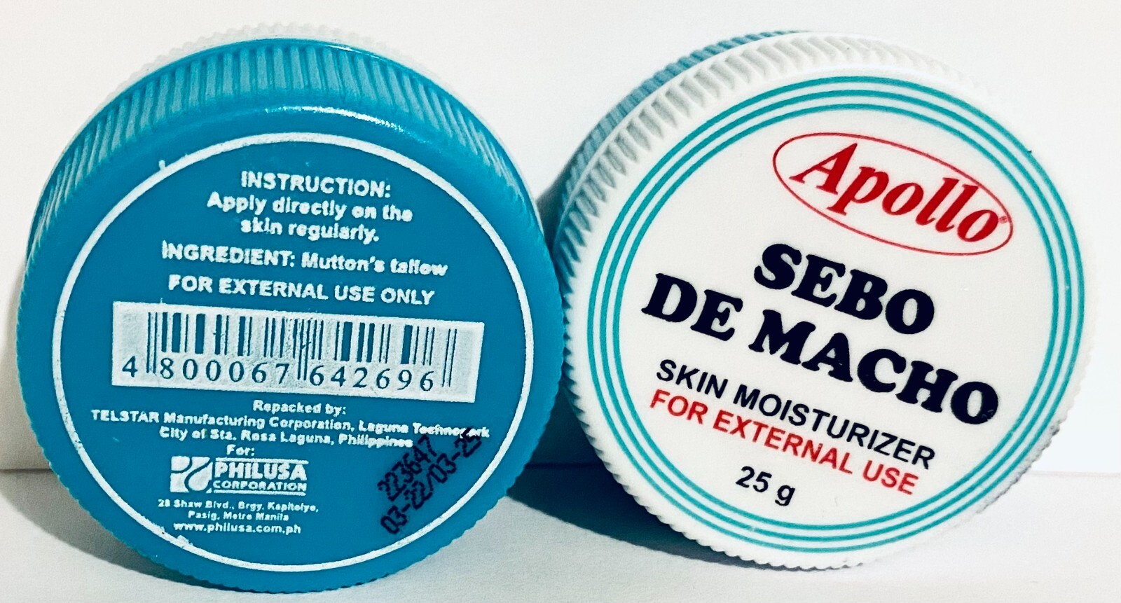 5 Sebo De Macho Topical Ointment Skin Moisturizer Scar Remover Cebo 60g ...