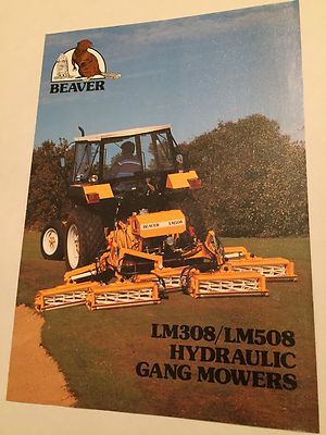 HAYTER Beaver Equipment Hydraulic Gang Mowers Original 1980s Vintage ...