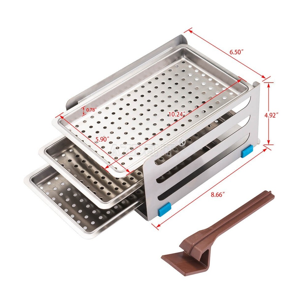 18L Dental Autoclave Steam Sterilizer/Portable Delivery Unit with Air ...