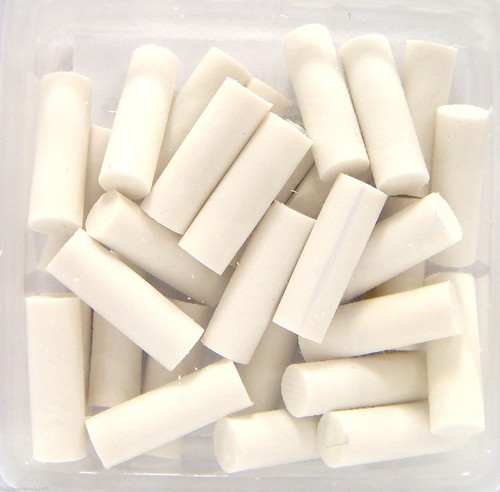 Electric Battery Operated Pencil Eraser Refills Rubber Pen Erasers x 30 ...