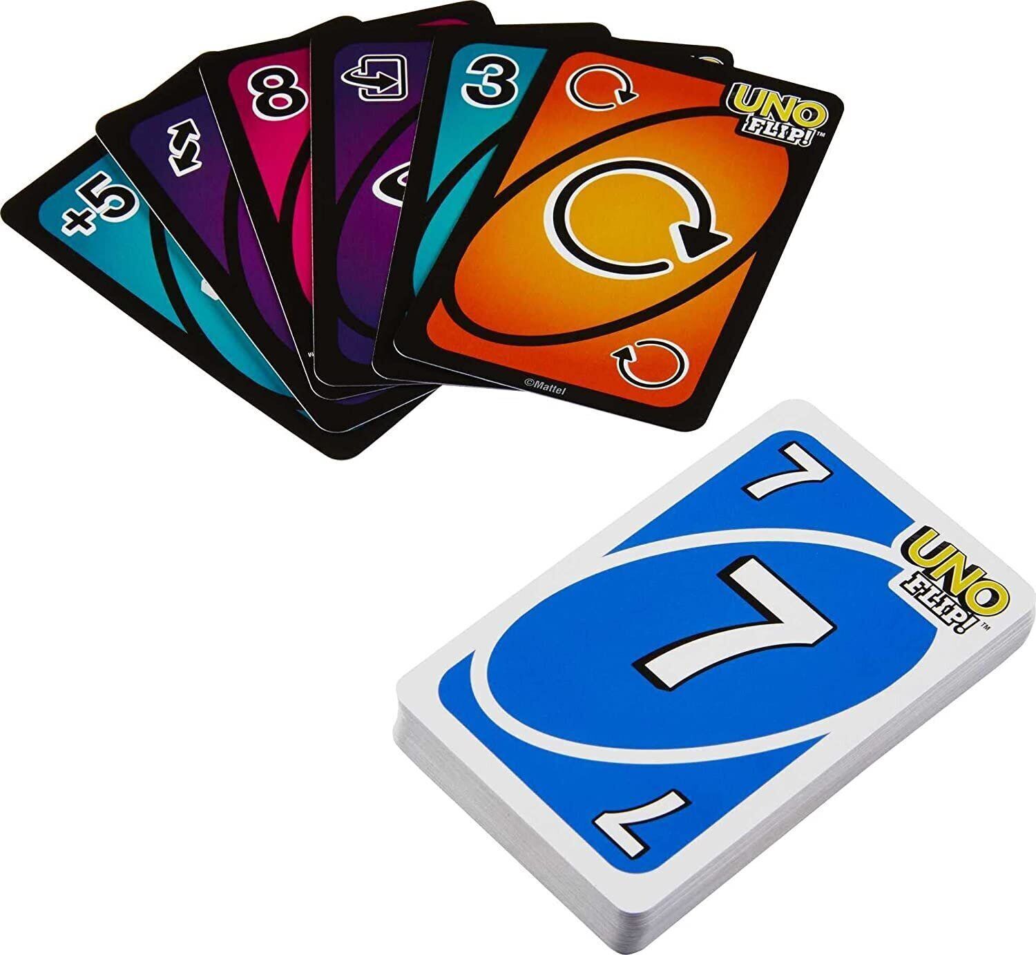 uno-flip-card-game-mattel-887961751062-ebay