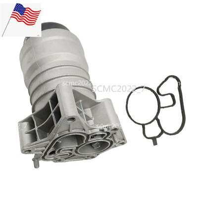 Aluminum Engine Oil Filter Housing For VW AUDI S4 S5 A6 A7 SQ5 ...