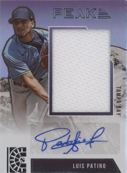 2022 Panini Capstone - Peak Material Signatures Luis Patino #PMS-LP (AU ...