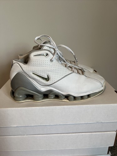 Size 9.5 - Nike Shox VC 2 White and Grey | eBay