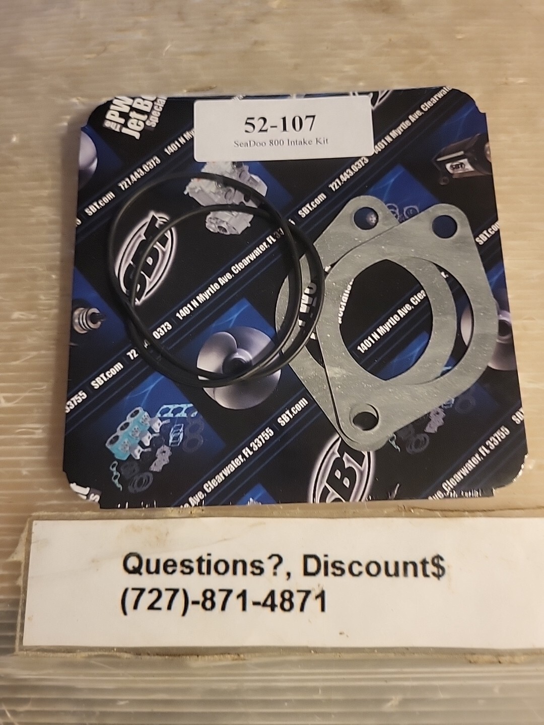 Seadoo Intake Gasket Kit 787/800 GSX GTX SPX XP 1995 1996 1997 1998 ...