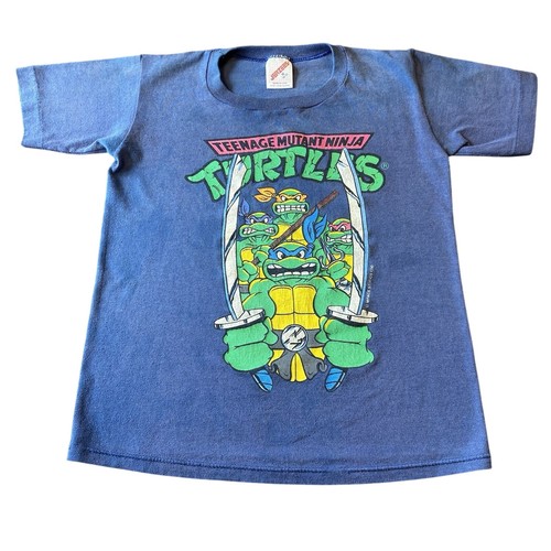 1990 Teenage Mutant Ninja Turtles Youth M (10-12) Mirage USA Single ...