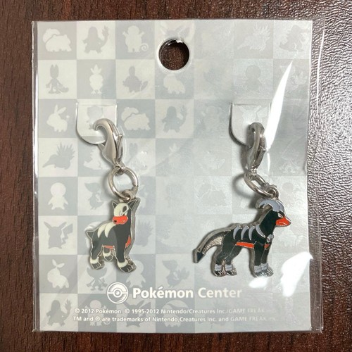 Pokemon Center Houndoom Metal Charm National Pokedex 2012 Used | eBay