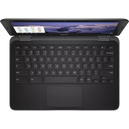 Dell 3100 Chromebook 11.6" Laptop Intel Celeron 4GB RAM 32GB SSD 1 YEAR ...