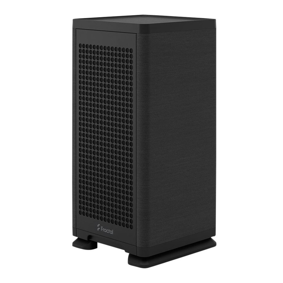 Fractal Design Mood Black Mini-ITX Small Form Factor PC Case with PCIe ...