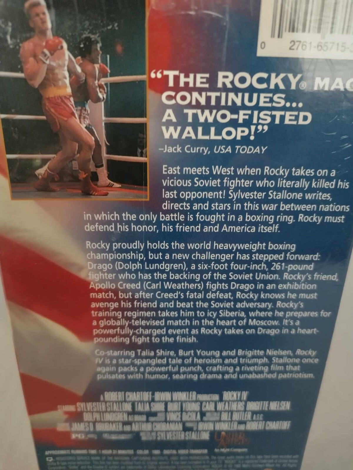Rocky IV (VHS, 1996) for sale online | eBay