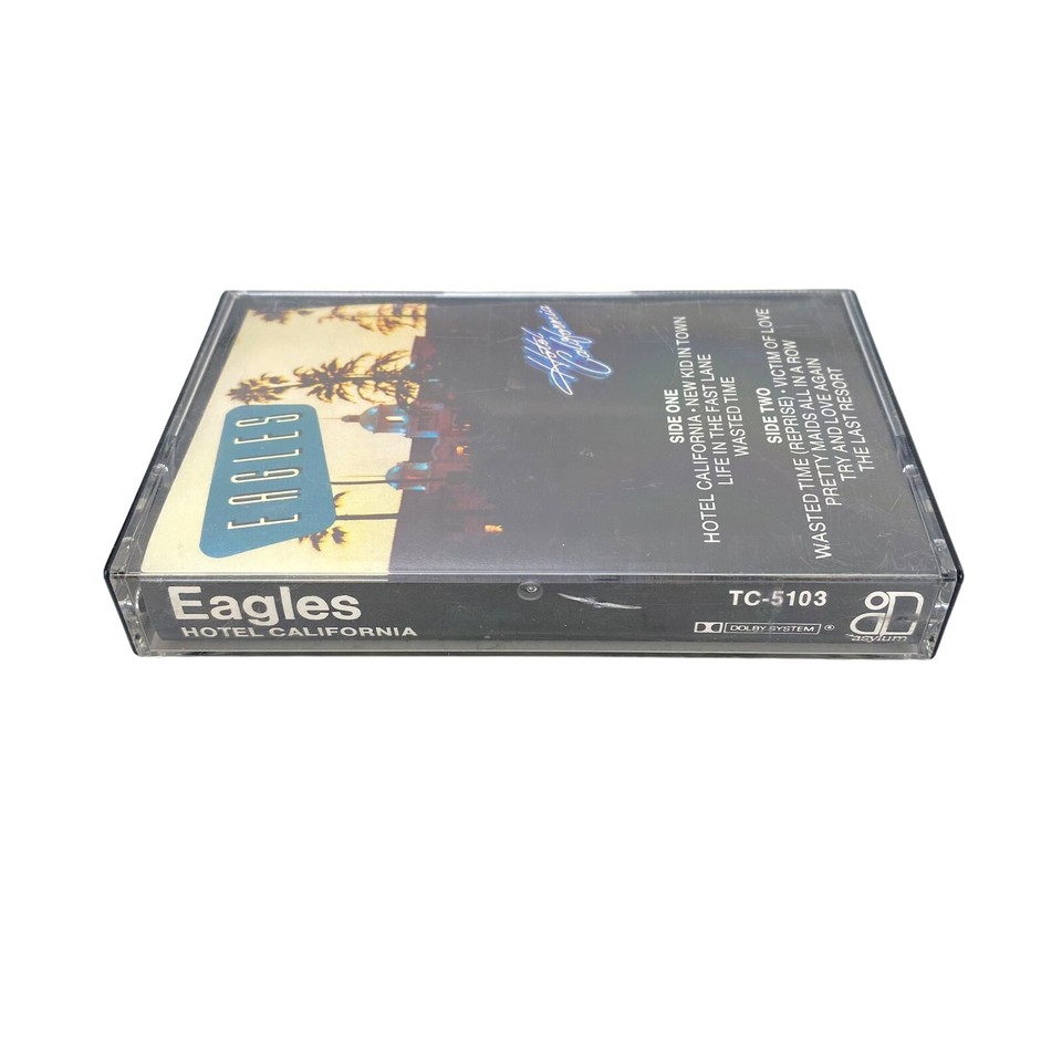 EAGLES Hotel California (CASSETTE, 1976, Elektra/Asylum) Re Shrink ...