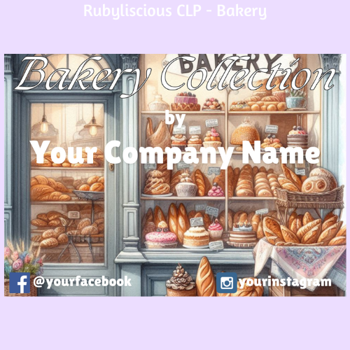 Personalised HB Bargain Box Stickers - Bakery Collection - FREE POST | eBay