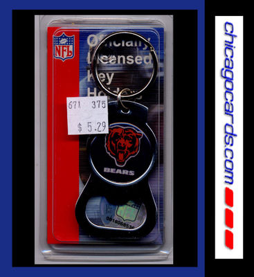 Party Favor Bar Supply CHICAGO BEARS Key Chain(Holder) & Bottle Opener ...