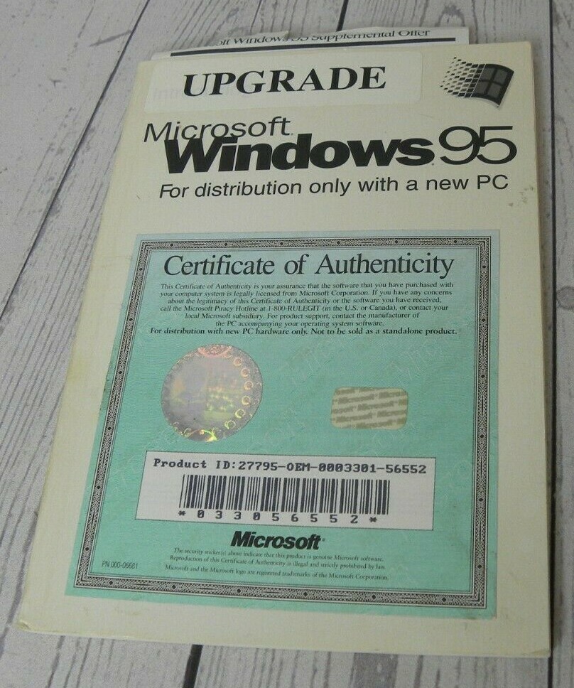 Introduction A Microsoft Windows 95 - Guide Booklet | eBay