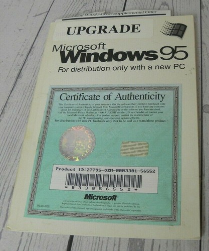 Introduction A Microsoft Windows 95 - Guide Booklet | eBay