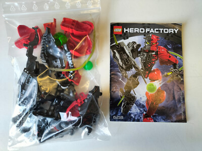 LEGO HERO FACTORY VILLAINS SPLITFACE SET 6218 USATO COMPLETO | eBay