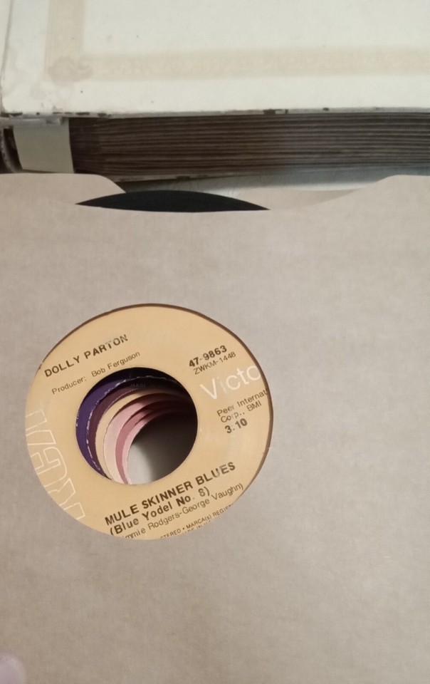 Lot Of 57 45's Records Jukebox 7" 45 rpm Mixed Genres In 4 Books With ...