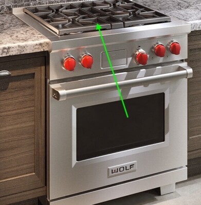 Wolf DF CT-2 Burner Spark Igniter | 15K BTU | Genuine Wolf Electric ...