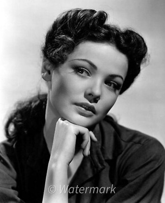 VINTAGE Broadway actress Gene Tierney - 1930s-1940s - 8x10 PUBLICITY ...