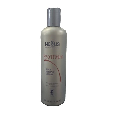 Nexxus PEP 'R' Mint Herbal Energizing Shampoo Peprmint Herbal 10.1 Oz ...