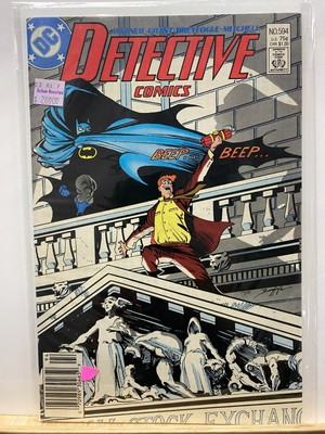 Detective Comics #594 Newsstand barcode VF back issue | eBay