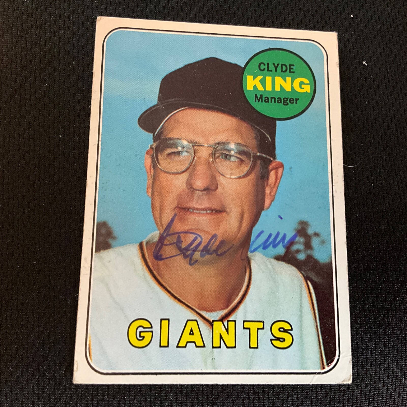Autographed 1969 Topps CLYDE KING DEC 2010 # N-1 | eBay
