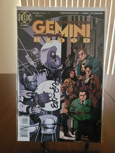 Helix Gemini Blood Comic Book 1 Signed coa | eBay