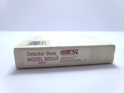 💥ESL- SENTROL DETECTOR BASE MODEL 602U4 NEW💥 | eBay