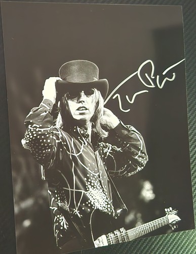 Tom Petty Signed 8x10 with COA | eBay