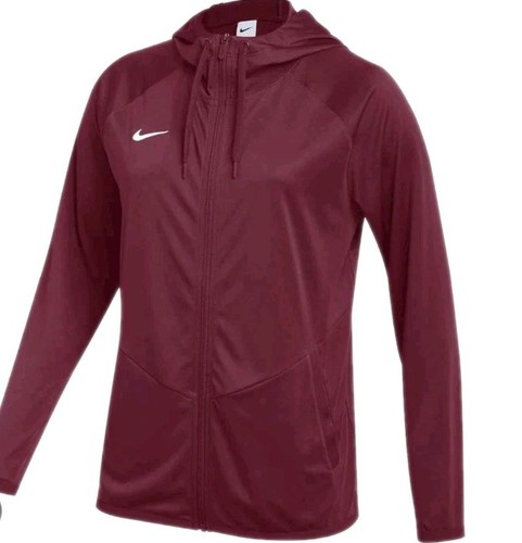 Nike Women's Team FZ HD Relentless Track Jacket Large NWTS Maroon Full ...