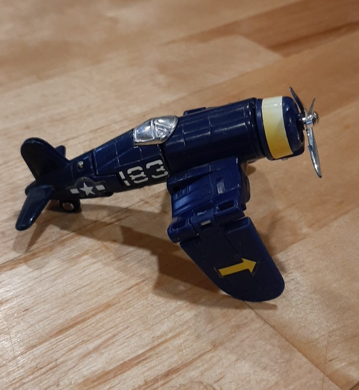 Vintage 1985 Bandai GoBots G1 Transformers MR-72 Bent Wing Plane Figure ...
