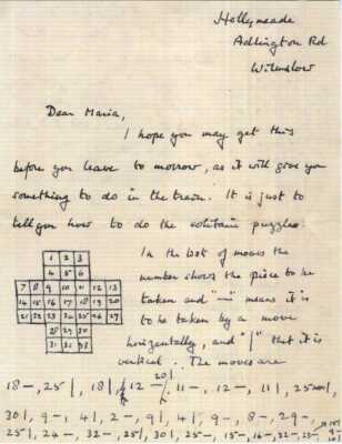 ALAN TURING Signed Letter - Mathematician / ENIGMA Bletchley Park 10"x8 ...