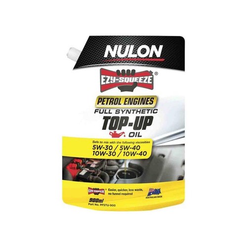 Nulon EZY-SQUEEZE Petrol Engine Premium Full Synthetic Engine Oil Top ...