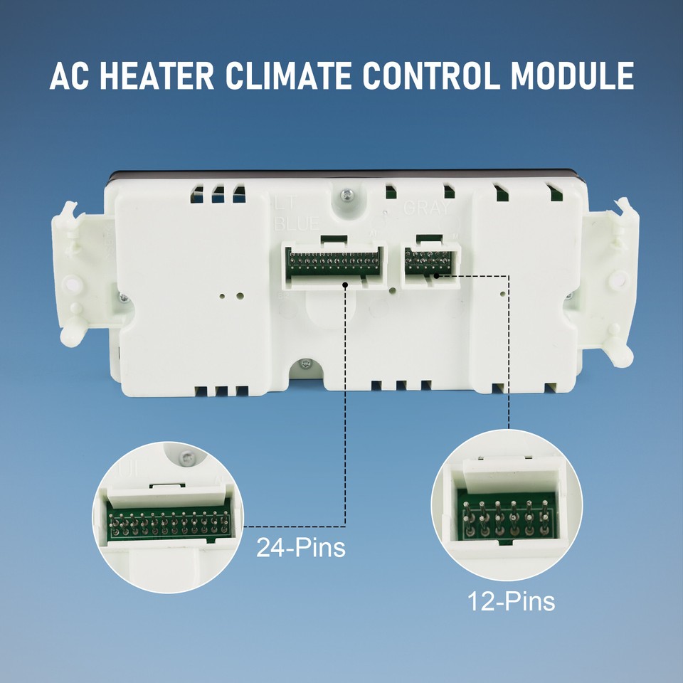 Improved 599-211XD Climate Control Module For Chevy GMC Silverado Tahoe ...